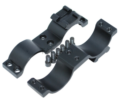 1"&1" Double Ring Adapter For Flashlight Torch Laser Scope Fit on 12GA ...